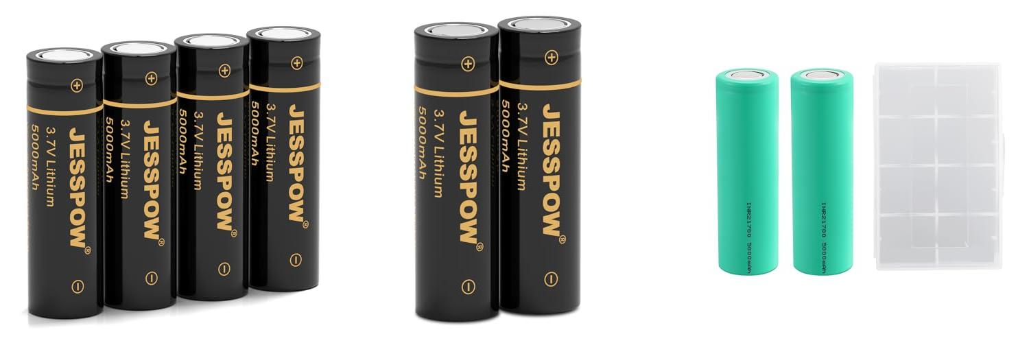 Top 5 21700 Batteries: Reviews & Buying Guide For Power Users