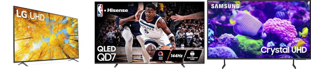 Top 5 Big Screen TVs: Reviews and Buying Guide for 4K TVs