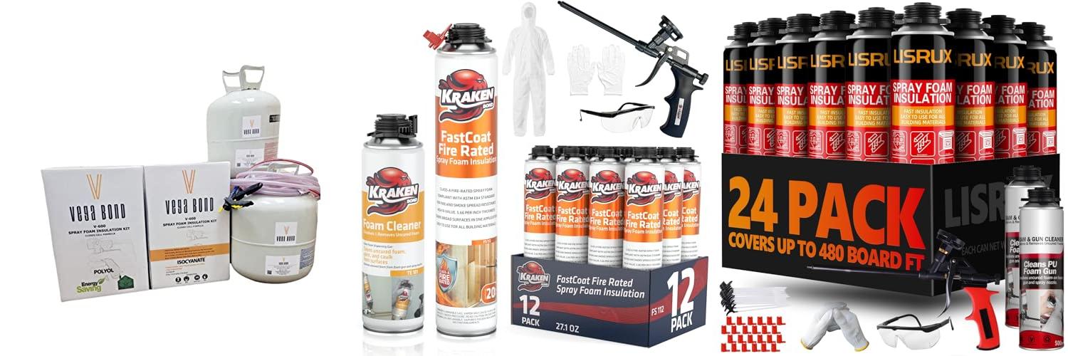 Top 5 Spray Foam Insulation Kits: Reviews & Buyer's Guide