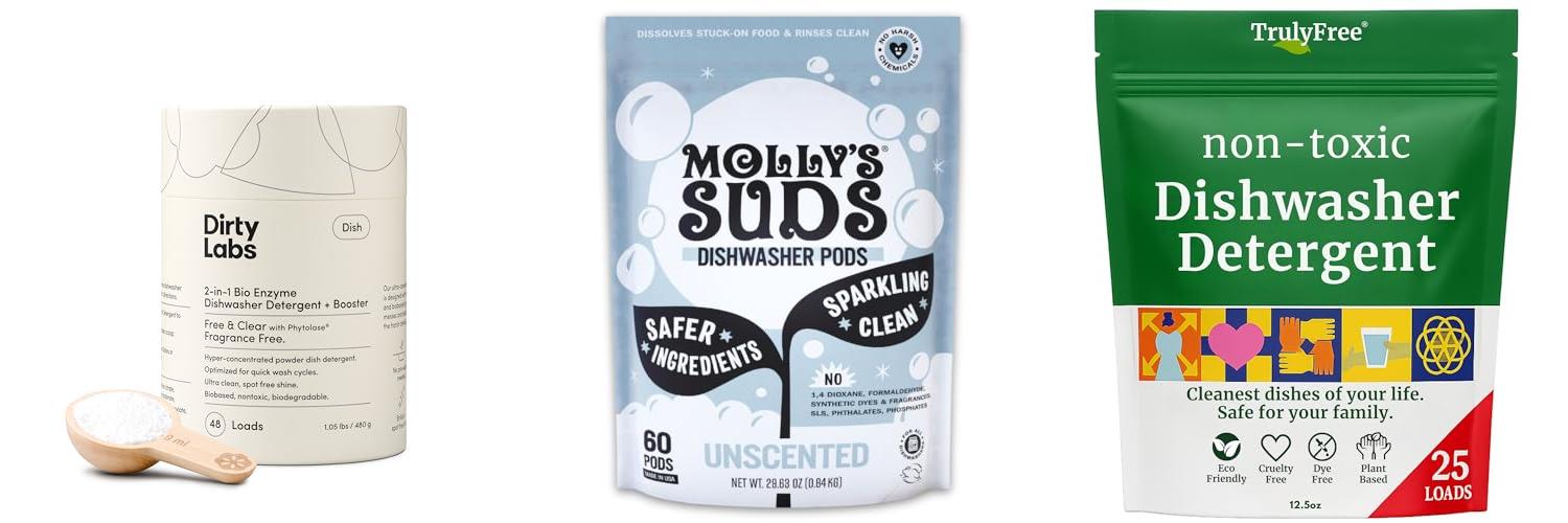 Best Non Toxic Dishwasher Detergent For Hard Water - Top 5 Picks